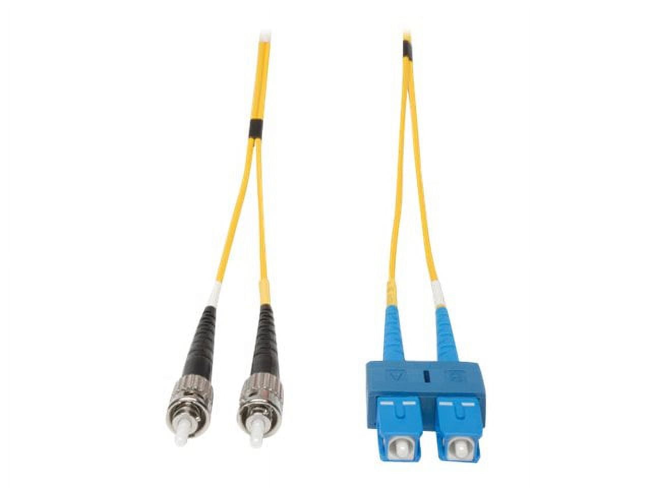 Tripp Lite Fiber Optic Duplex Patch Cable - 2 X Sc Male - 2 X St Male ...