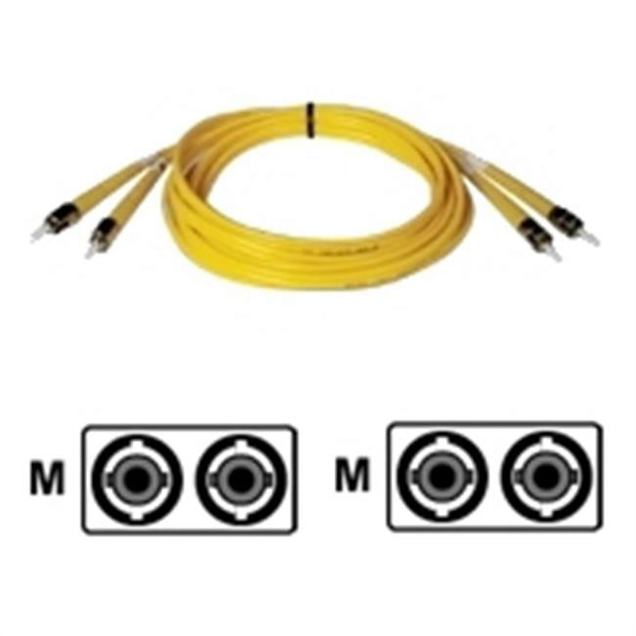 Eaton Tripp Lite Series Duplex Singlemode 9/125 Fiber Patch Cable (ST ...