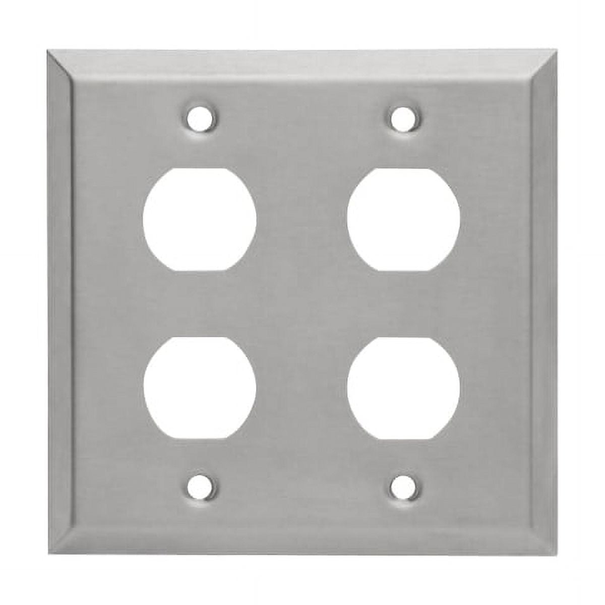 Tripp Lite RJ45 Bulkhead Wall Plate 4 Cutouts Industrial Metal Single ...
