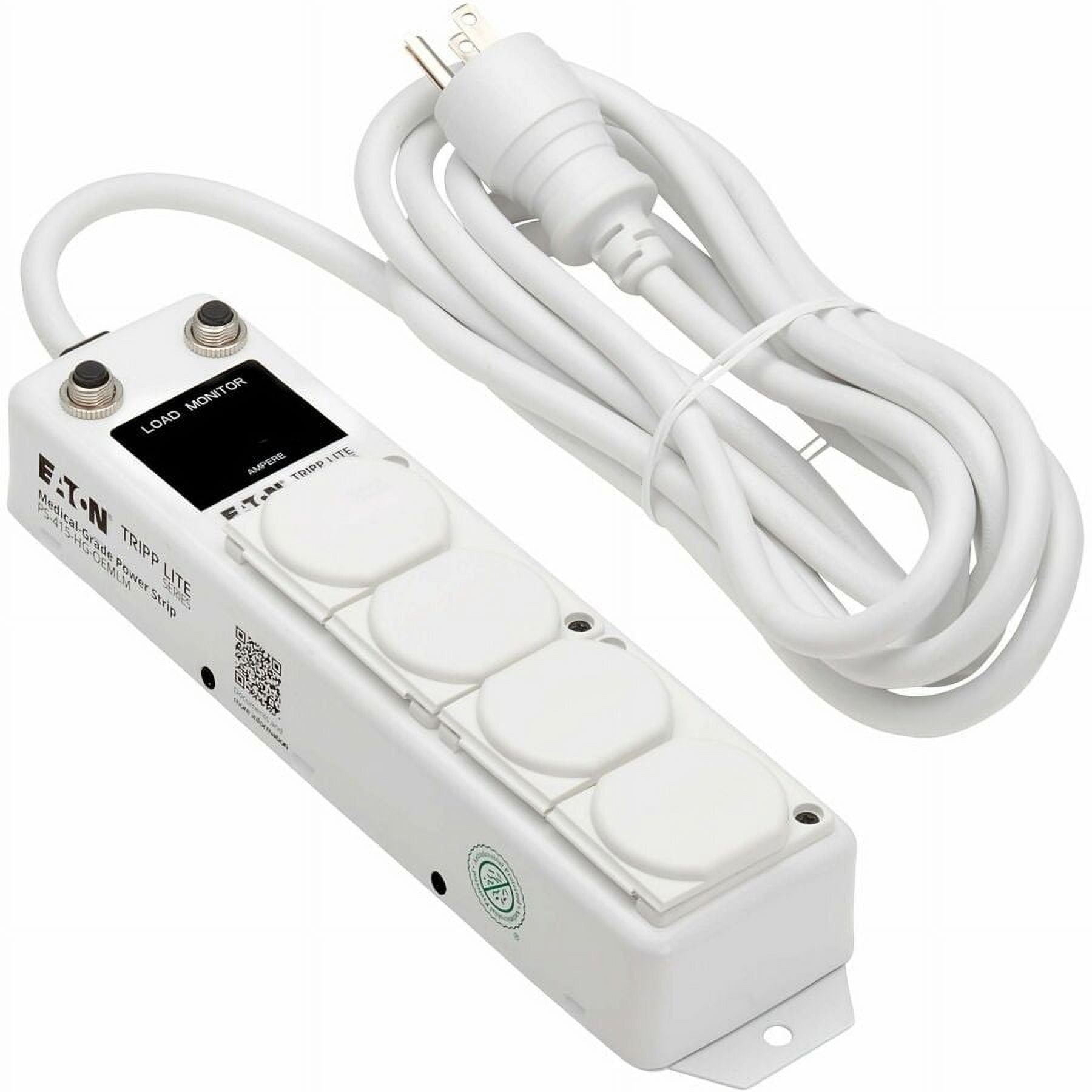 Eaton Tripp Lite Series Safe-IT UL 1363A Medical-Grade Power Strip for Patient Care Vicinities ...