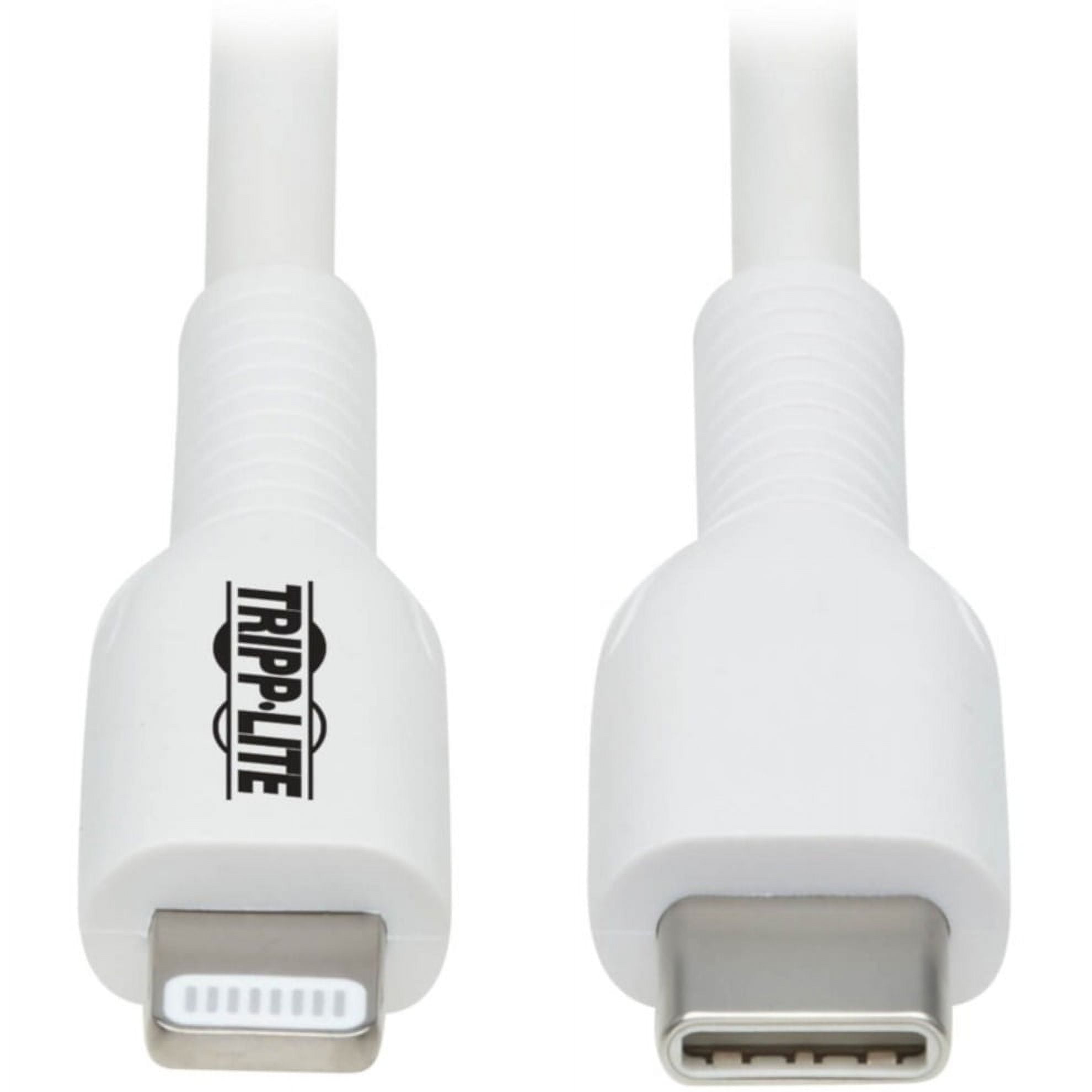 EATON TRIPP LITE SERIES USB-C TO LIGHTNING SYNC/CHARGE CABLE (M/M), MFI ...