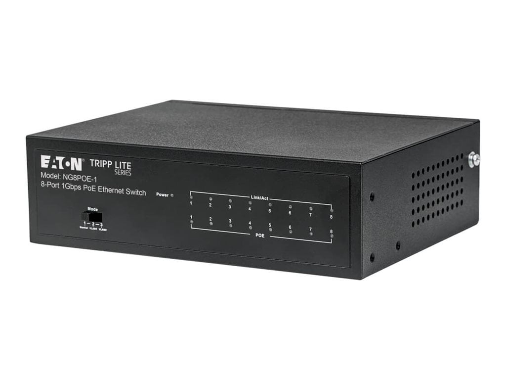 Eaton Tripp Lite Series 8-Port 10/100/1000 Mbps Desktop Gigabit ...
