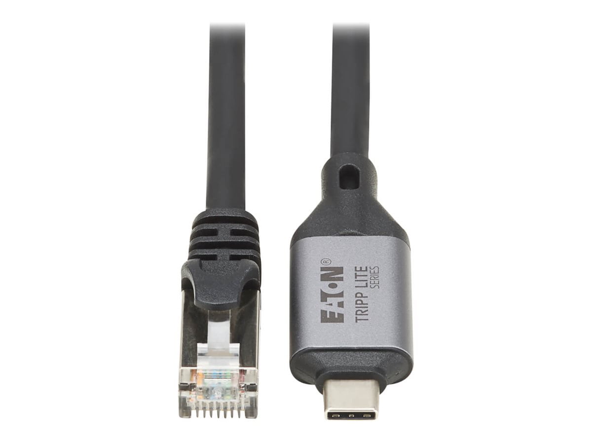 Eaton Tripp Lite Series USB-C to RJ45 Gigabit Ethernet Cable (M/M ...