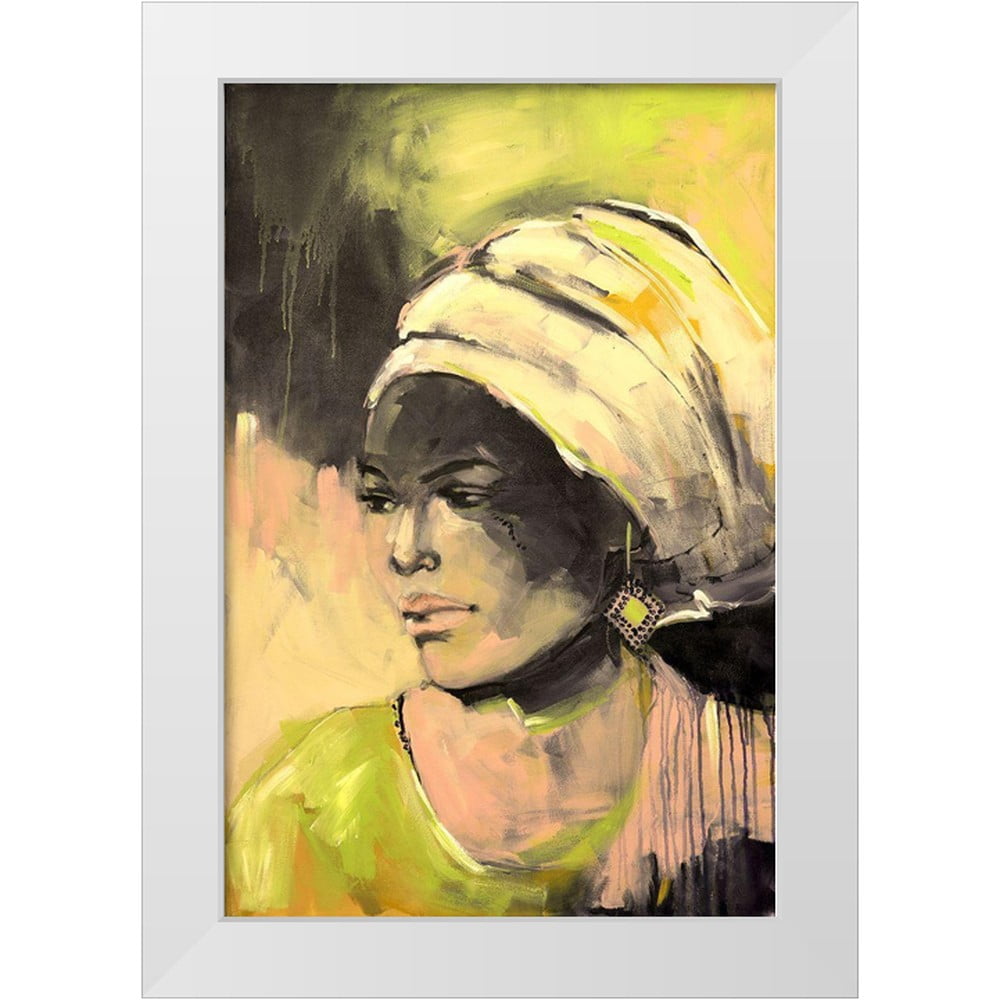 Eaton, Winnie 13x18 White Modern Wood Framed Museum Art Print Titled ...