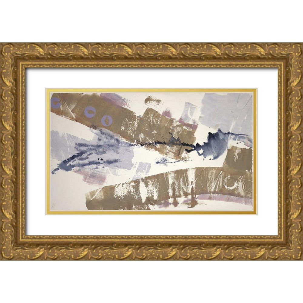 Eaton, Winnie 24x16 Gold Ornate Wood Framed with Double Matting Museum ...