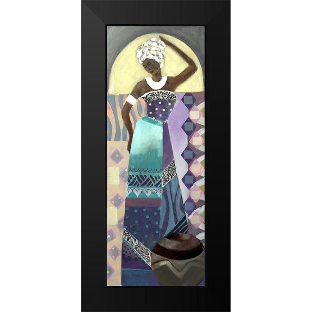 Eaton, Winnie 8x14 Black Modern Framed Museum Art Print Titled - Purple ...