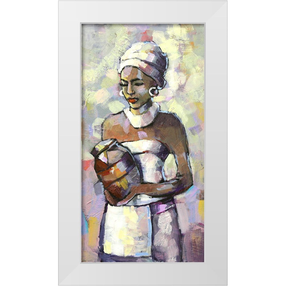 Eaton, Winnie 9x14 White Modern Wood Framed Museum Art Print Titled ...