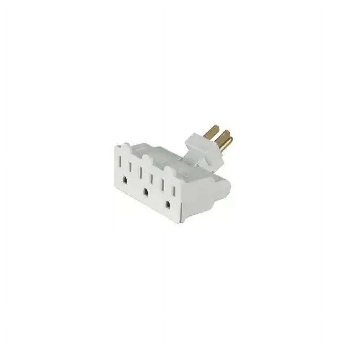 Eaton Wiring Devices 1192W-SP Grounded Swivel Outlet Tap 15 Amp 125 ...