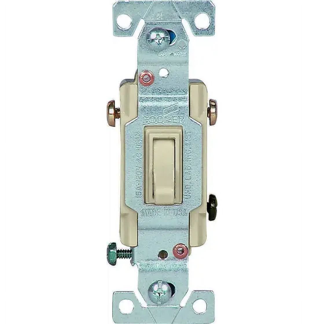 Eaton Wiring Devices 1303V 3 Way Quiet Toggle Switch Ivory Pack Of 10 ...