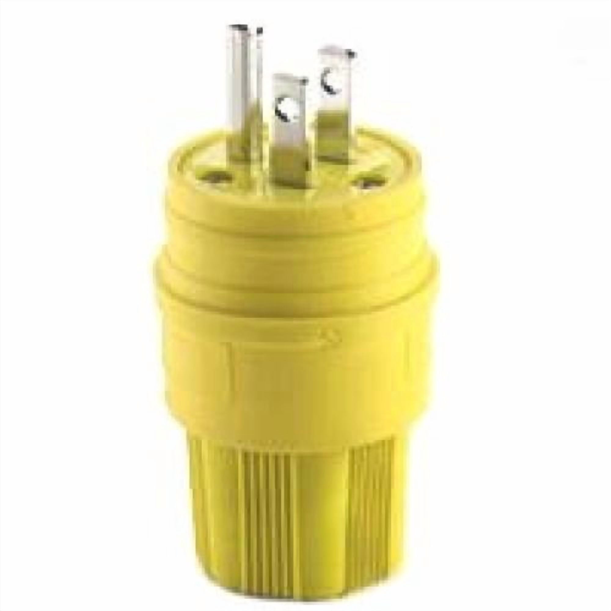 Eaton Wiring Devices 14W47-K Electrical Plug, 2 -Pole, 15 A, 125 V ...