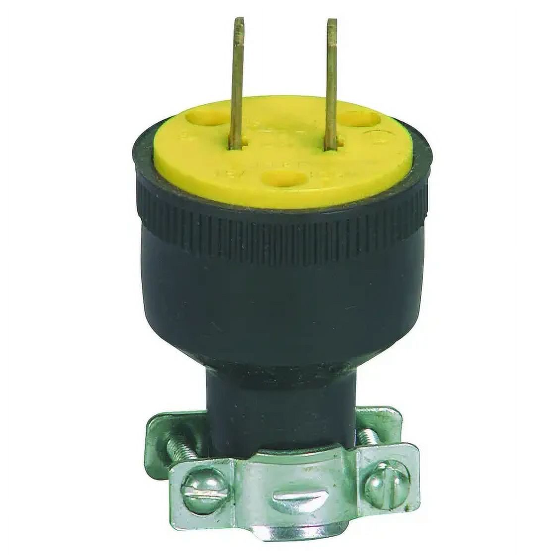 Eaton Wiring Devices 1723-BOX 2 Wire Round Rubber Plug Black, Each ...