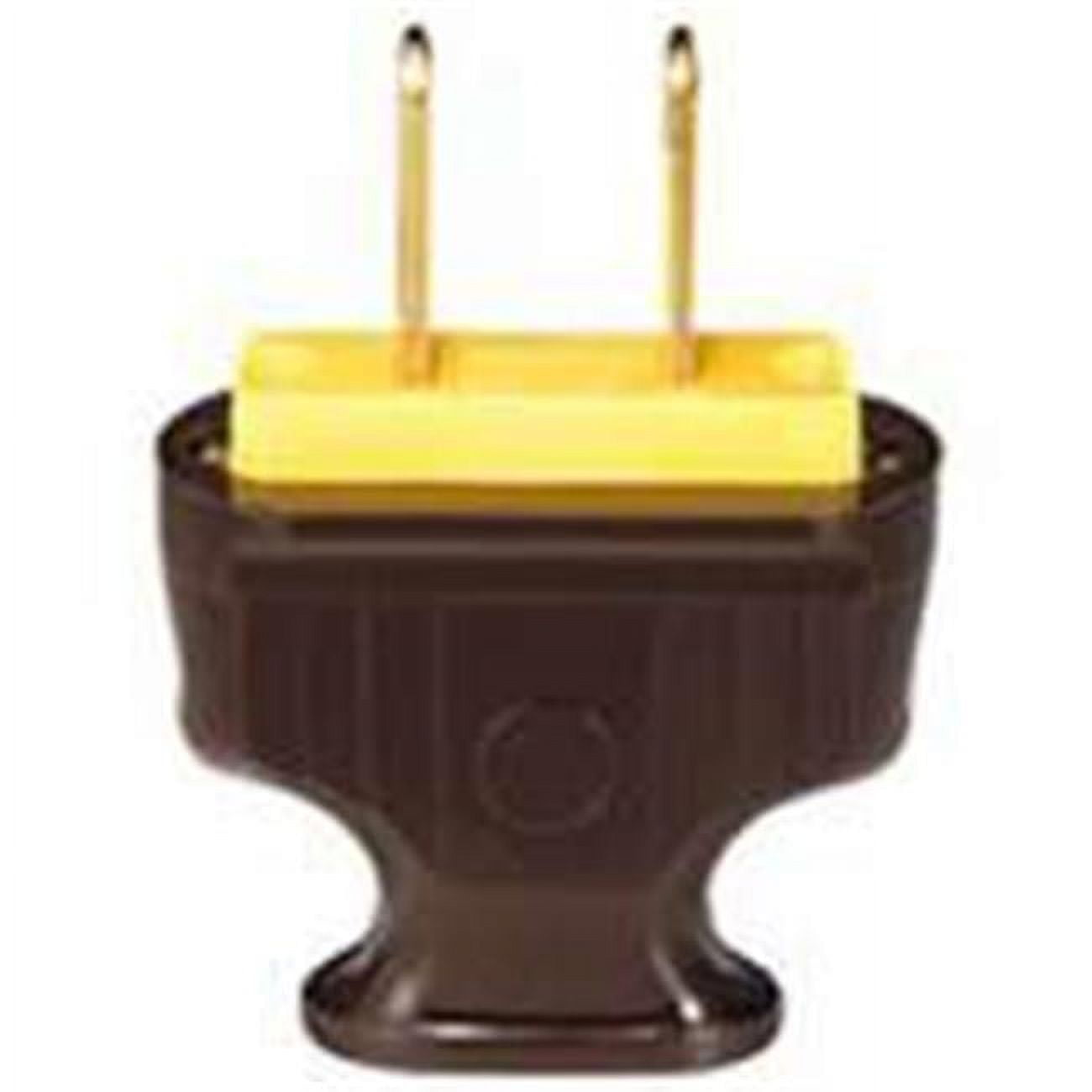 Eaton Wiring Devices 1912B-BOX Electrical Plug, 2 -Pole, 15 A, 125 V ...