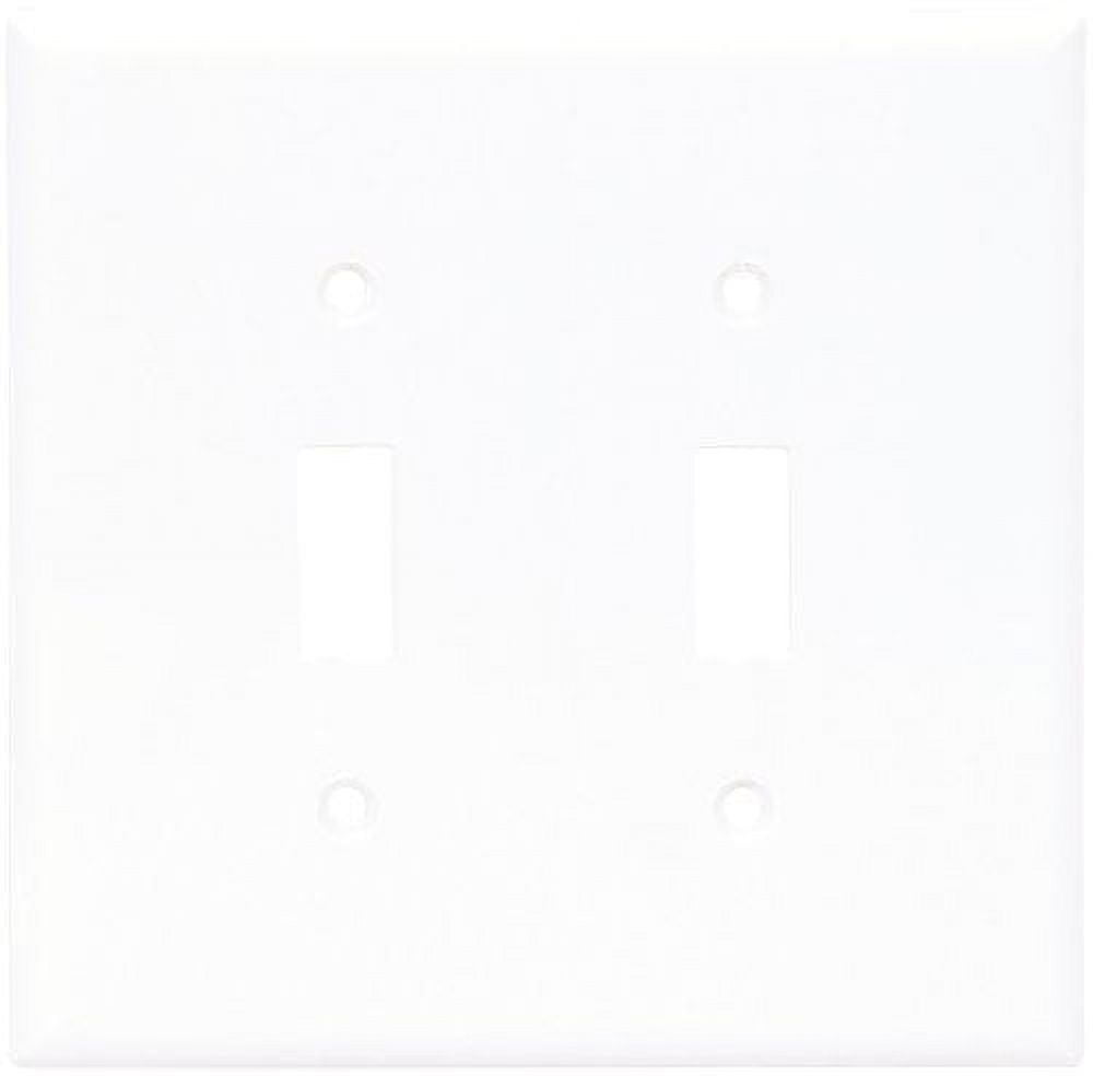 Eaton Wiring Devices 2139W-BOX Wallplate, 4-1/2 in L, 4-9/16 in W, 2 ...