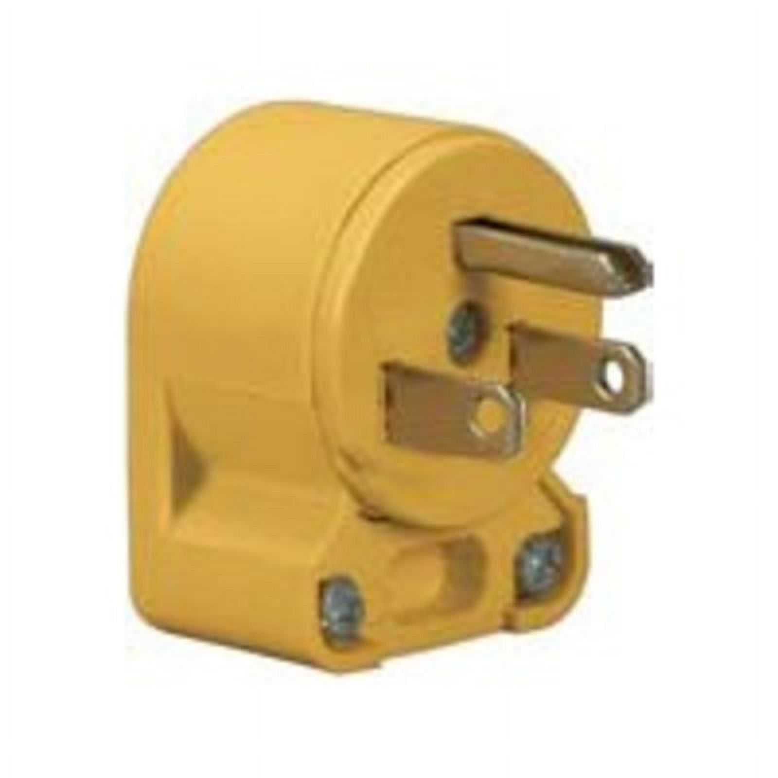 Eaton Wiring Devices 4867AN-BOX Angled Electrical Plug 125 V 15 A ...