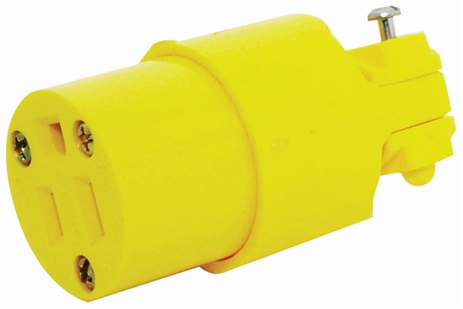 Eaton Wiring Devices 4887-BOX Straight Blade Electrical Connector, 125 ...