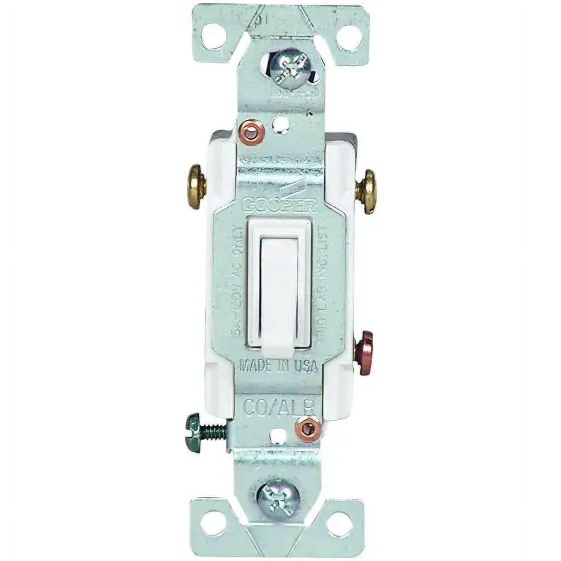 Eaton Wiring Devices 5223-7W-BU Copal 3 Way Toggle Switch 15 Amps 120 ...