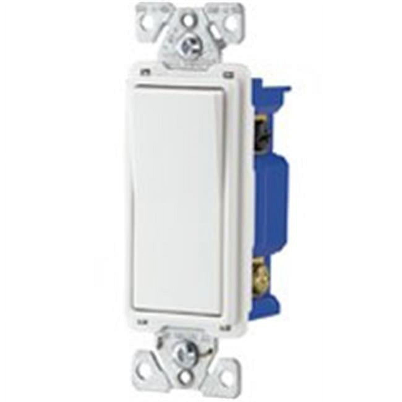 Eaton Wiring Devices 7500 7511W-BOX Rocker Switch, 15 A, 120/277 V ...