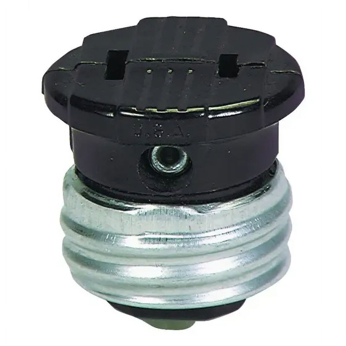 Eaton Wiring Devices 758B-BOX Keyless Lamp Socket Plug Base Black (Case ...