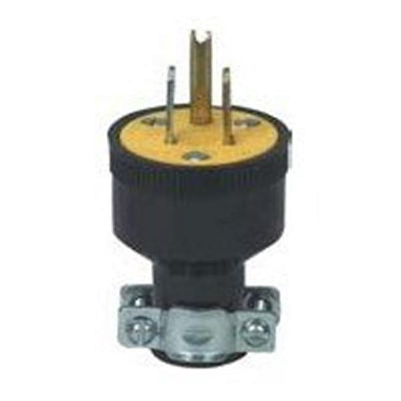 Eaton Wiring Devices BP1709 Electrical Plug, 2 -Pole, 15 A, 125 V, Slot ...
