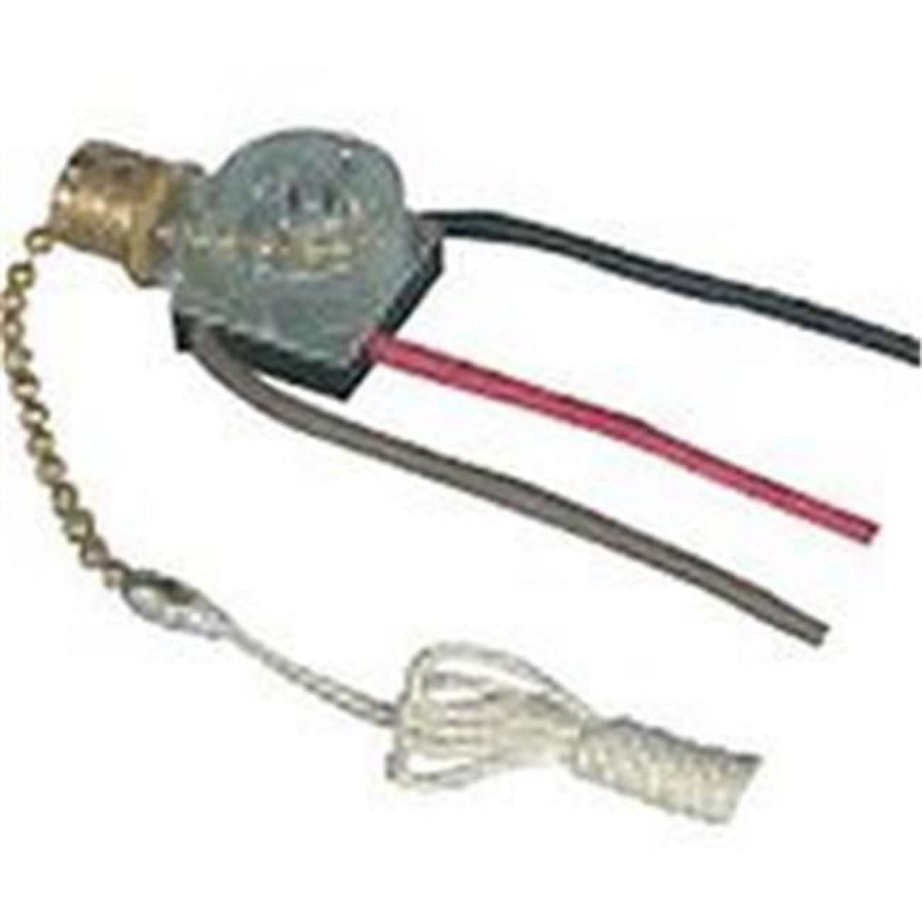 Eaton Wiring Devices BP460-SP-L Canopy Switch with Bell End Pull Chain ...