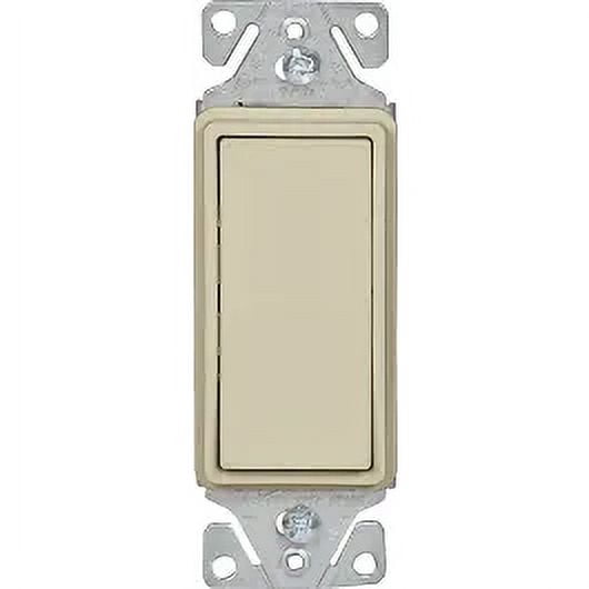 Eaton Wiring Devices C7501V-SP 1 Pole Grounded Rocker Switch And Plate ...