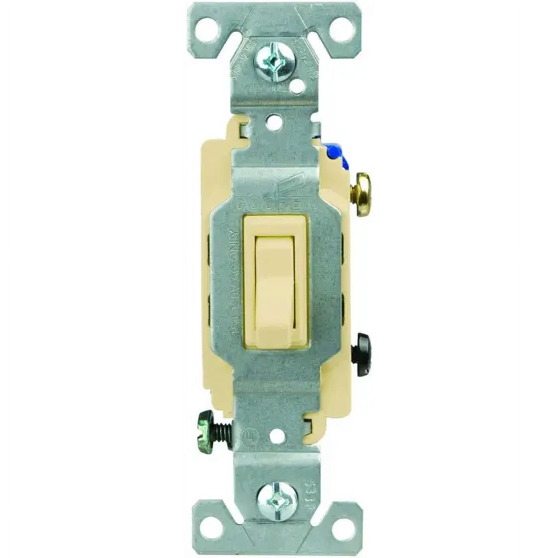 Eaton Wiring Devices CSB115STV-SP Grade Pro Toggle Switch 1 Pole Ivory ...