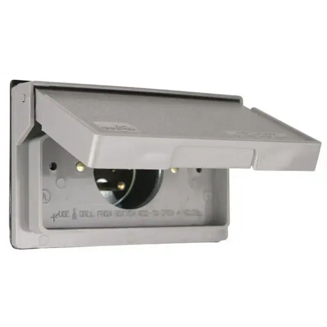 Eaton Wiring Devices S3999-SP-L S3999-SP Weatherproof Cover, 3/4 Inch ...