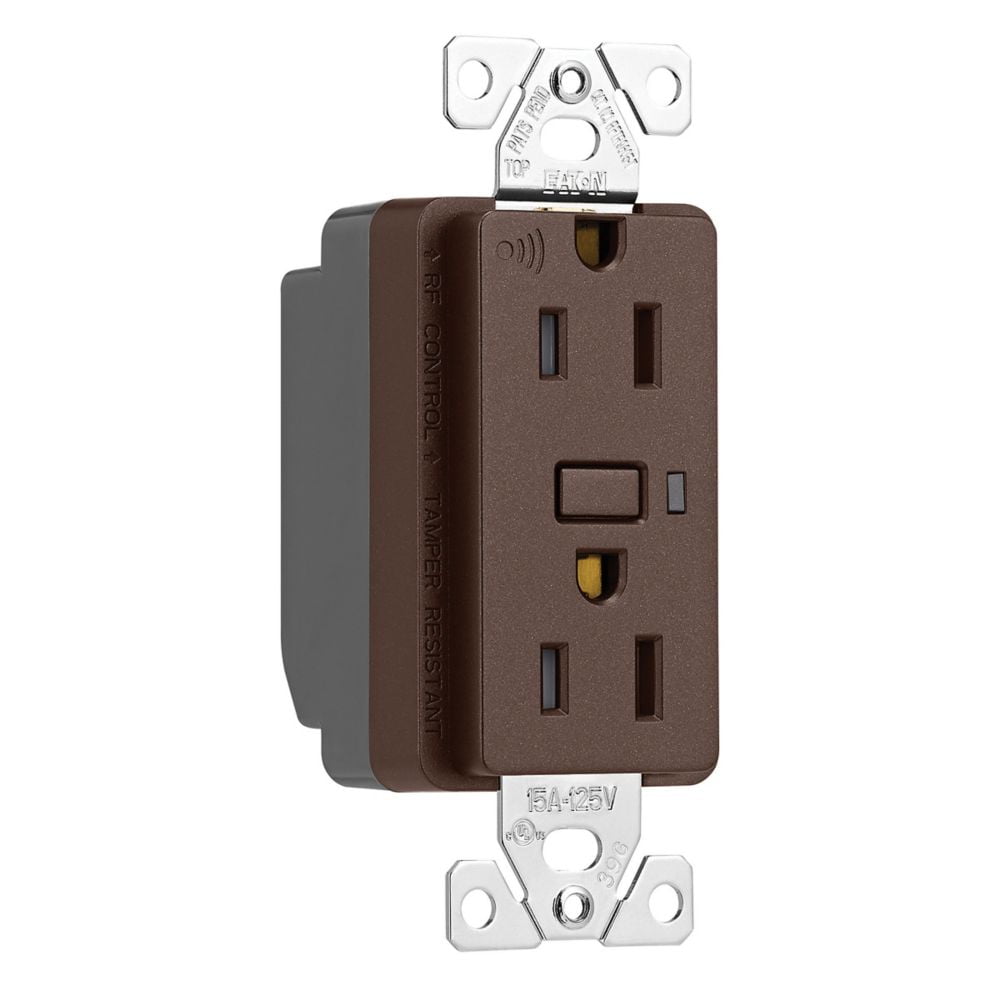 Eaton Z-Wave Plus Wireless Single Electrical Plug, 15A 2-Pole 3-Wire ...