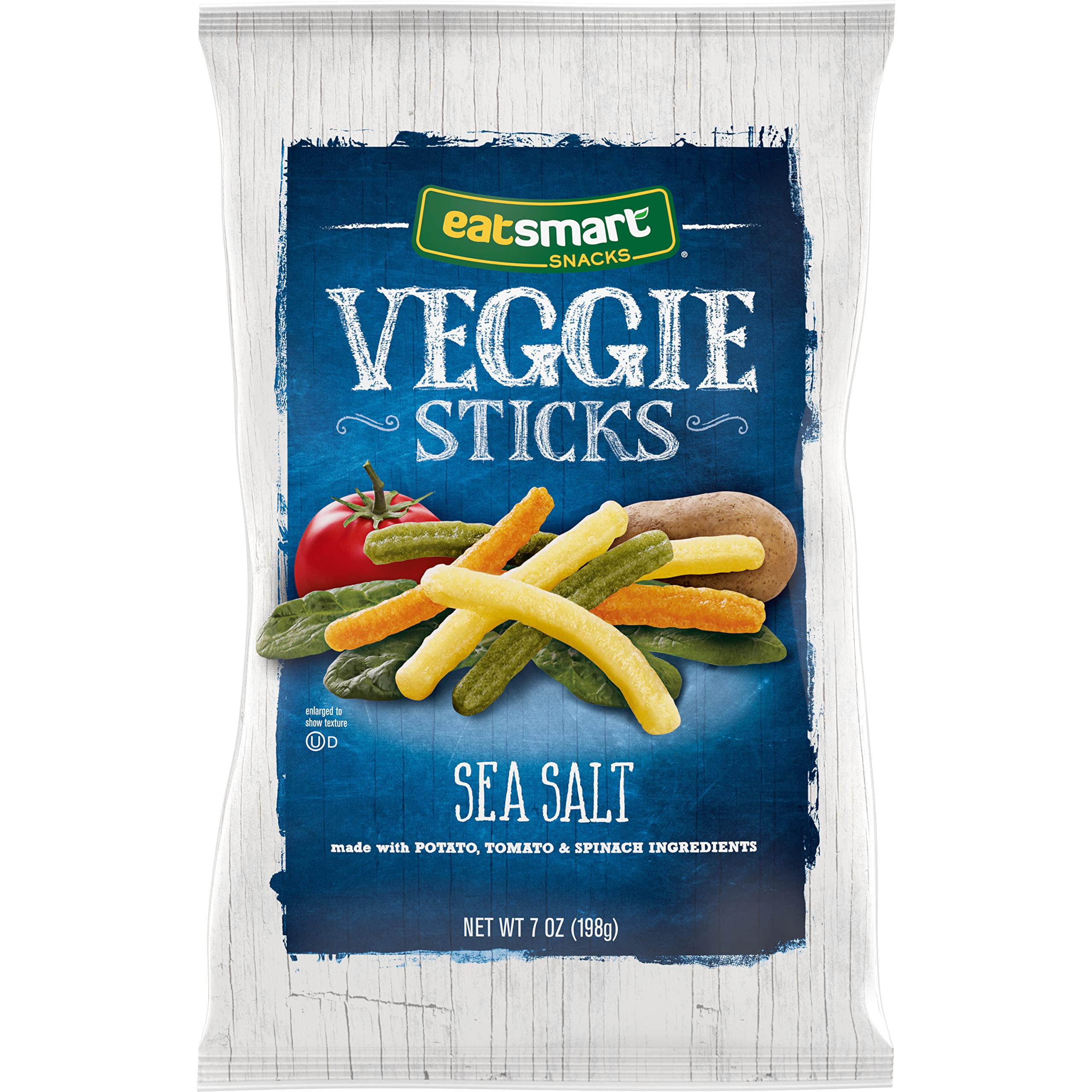 Eatsmart Snacks Garden Veggie Sticks MDA05 with Potato Tomato & Spinach ...