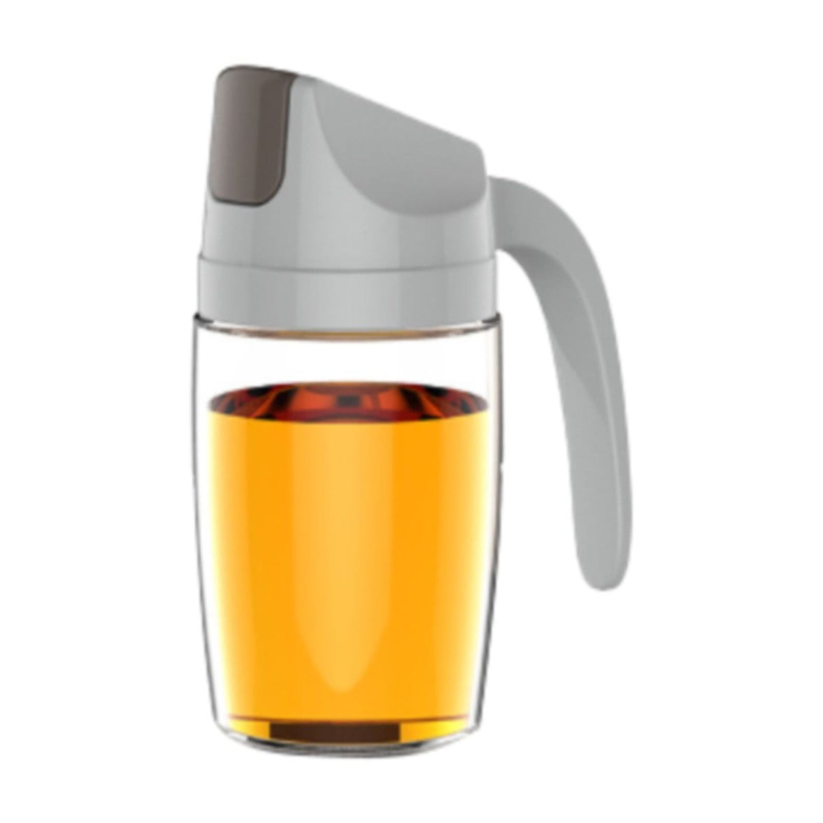 Eattic Glass Oil Pot Household Leak Proof Oil Bottle Kitchen Automatic Opening and Closing With ...