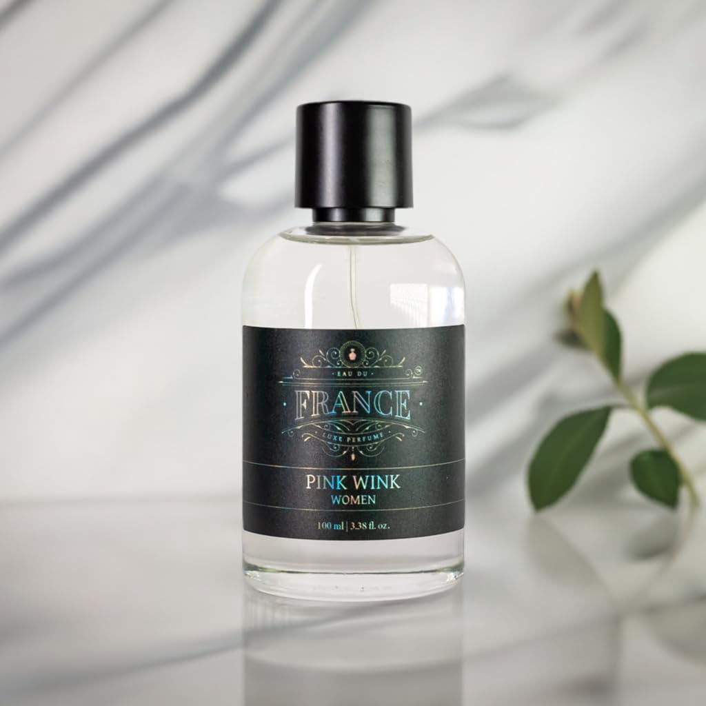 Eau DuFrance Pink Wink Luxe Perfume For Women 100ml, 3.4 Fl.oz. | 12 ...