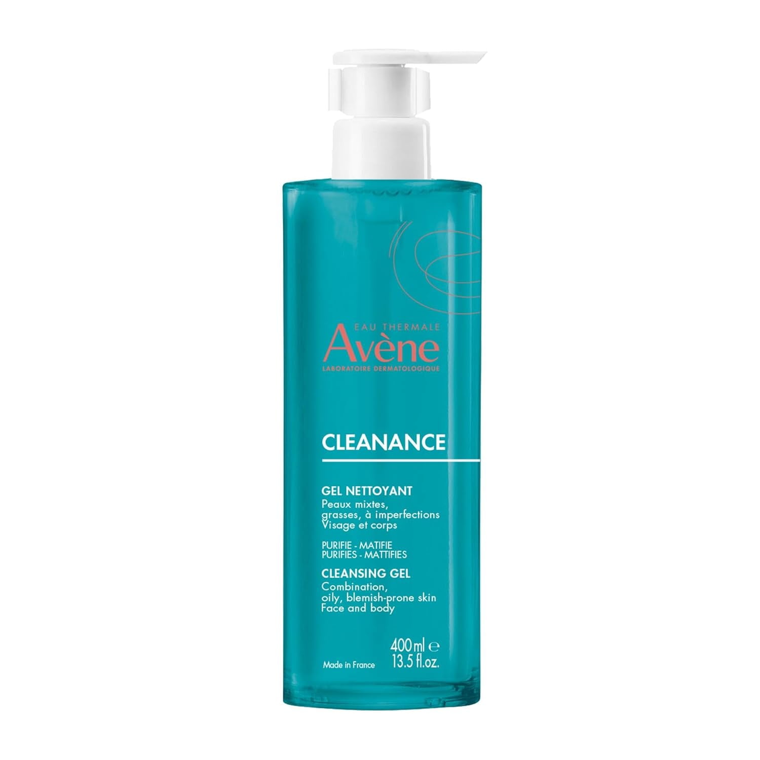 Avene Cleanance Gentle Face Wash Cleanser for Oil Control, 13.5 Fl Oz ...