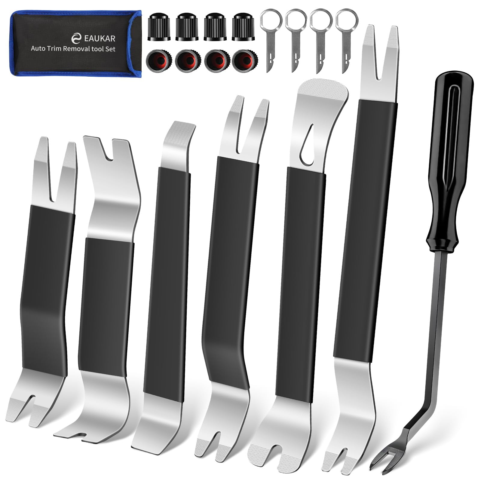 Eaukar Metal Auto Trim SSF20 Removal Tool Kit, 20 Pcs Car Removal Tool ...