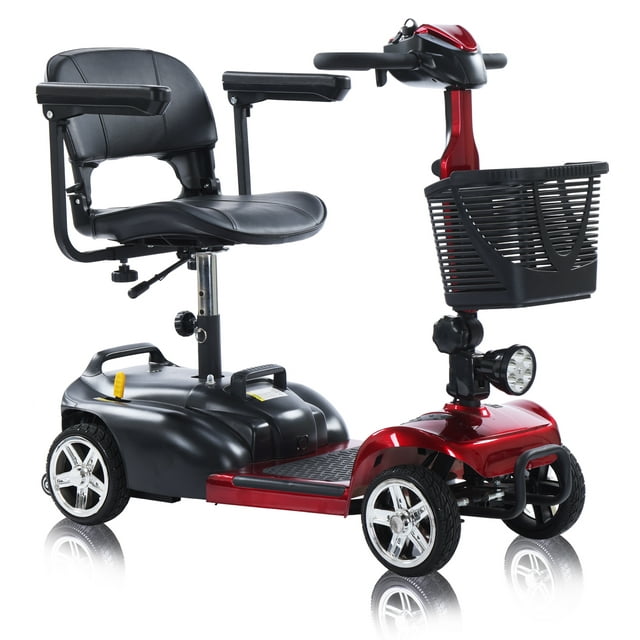 EazinGo Lightweight Mobility Scooter, 4 Wheel, Foldable for Disabled ...