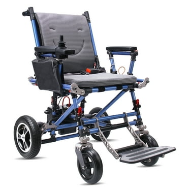 Fold and Travel Lightweight Portable Electric Wheelchair Mobility ...