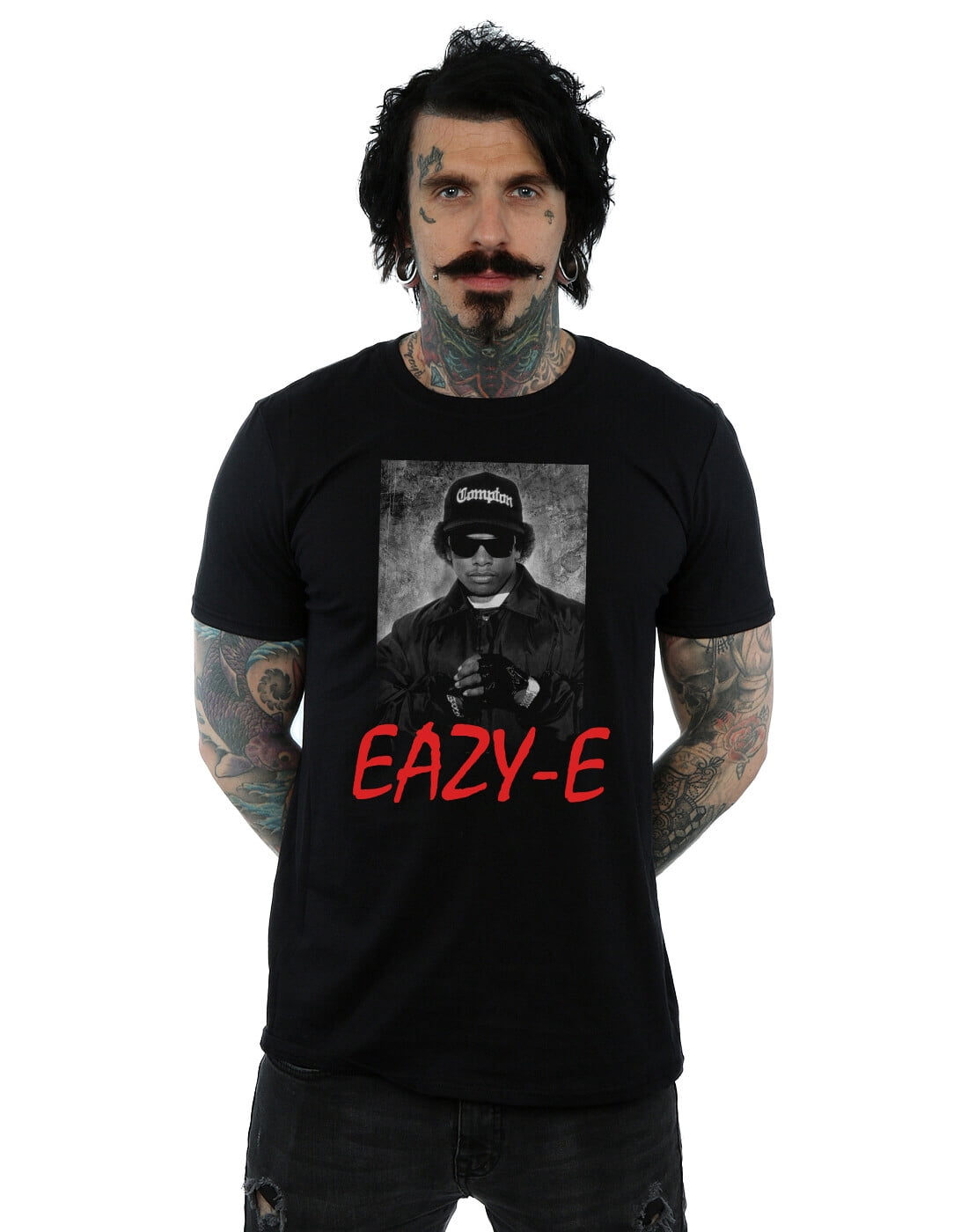 Eazy-E Men's Sunglasses Portrait T-Shirt - Walmart.com