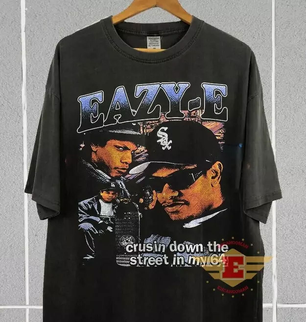 Eazy E NWA T Shirt, Eazy-E Shirt, Rap Retro 90S Casual Men Women T-Shirt - Walmart.com