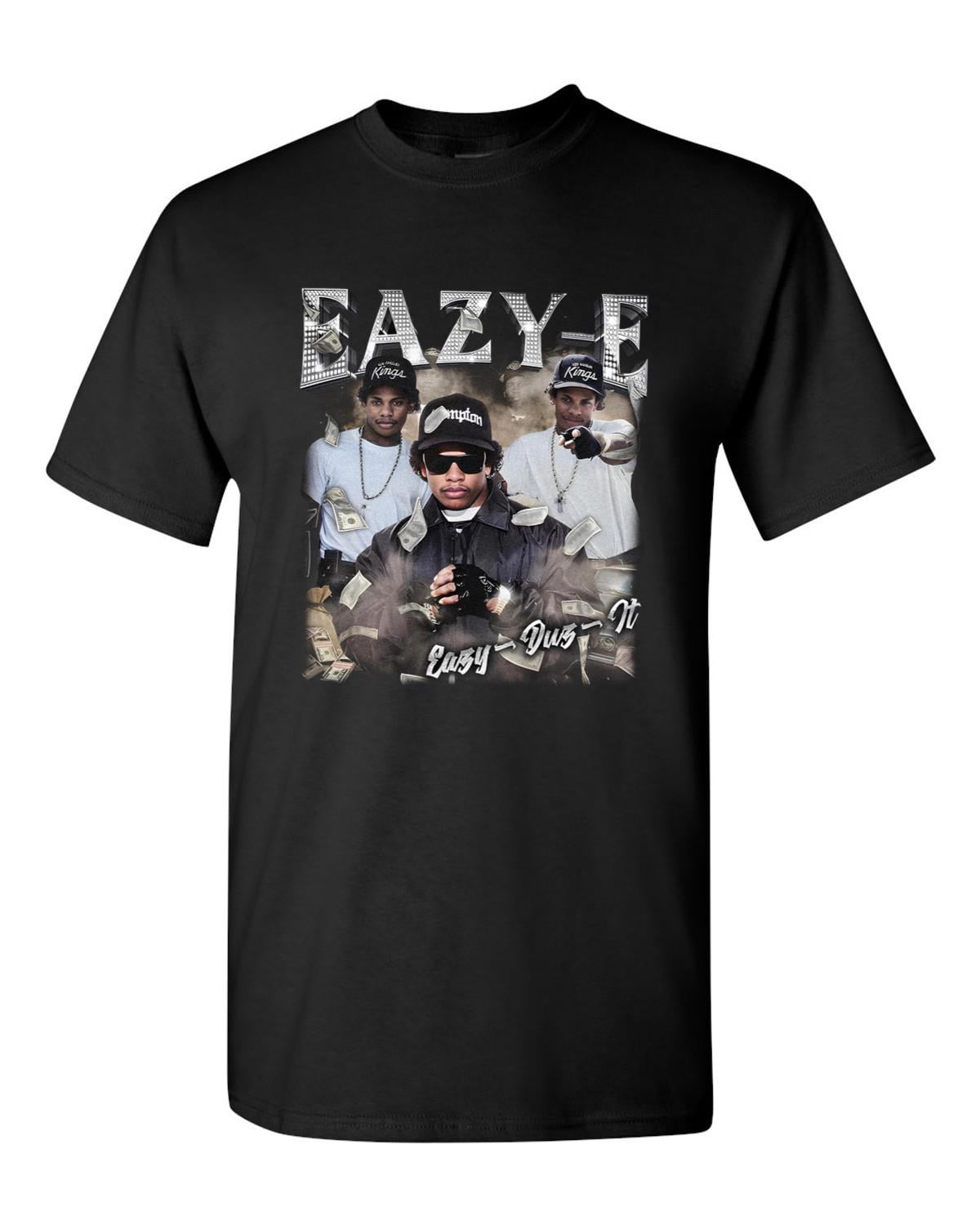 Eazy E T-Shirt Vintage Rap Legend Tribute Bootleg Style Design, for men & women, up to size 5XL ...