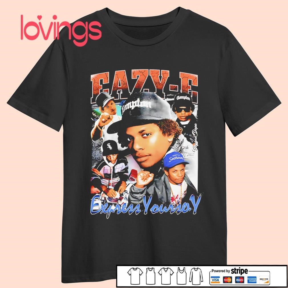 Eazy-e Express Yourself Portrait Bootleg Vintage Shirt - Walmart.com