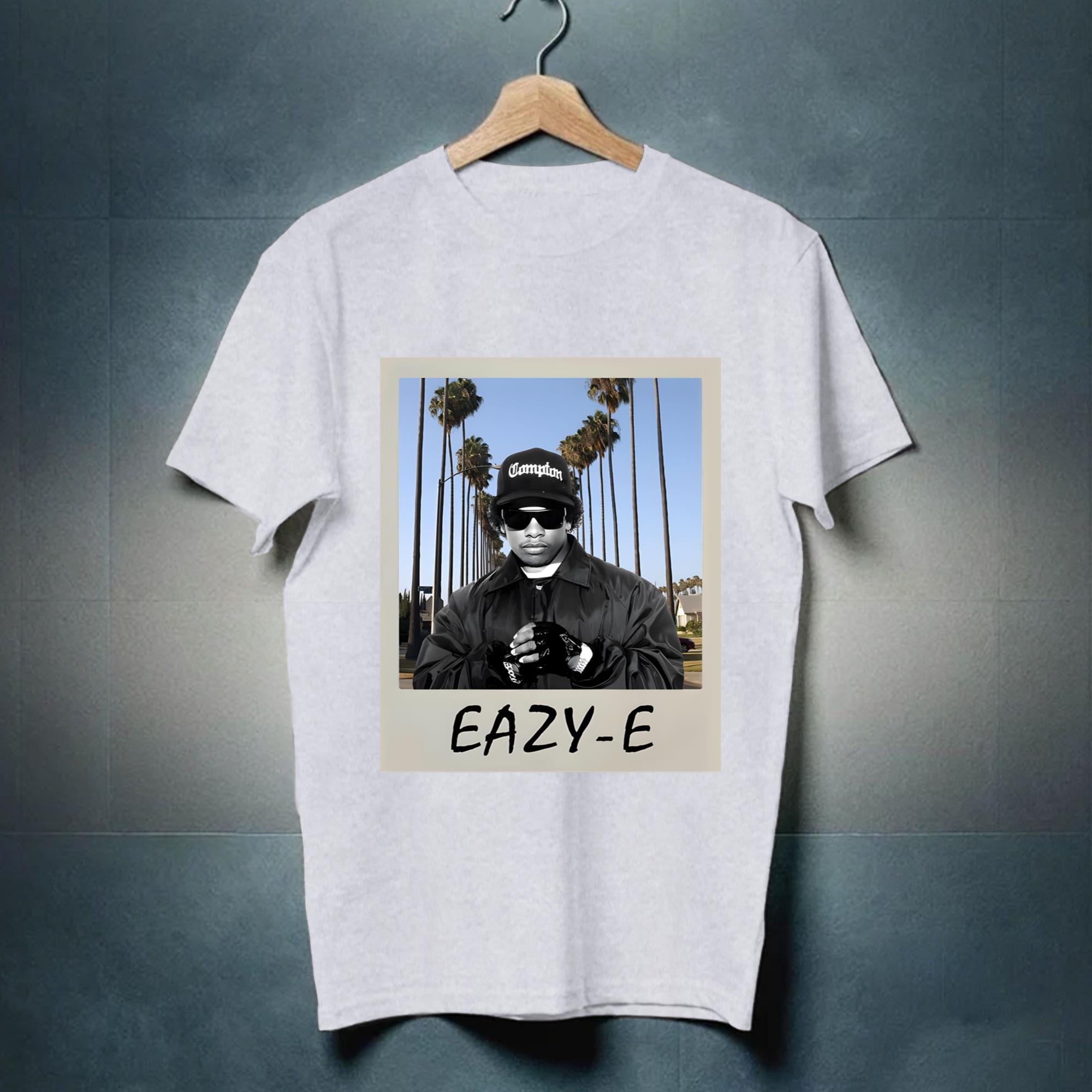 Eazy-e from N.W.A White T-Shirt High Quality! West Coast CPT Compton OG ...