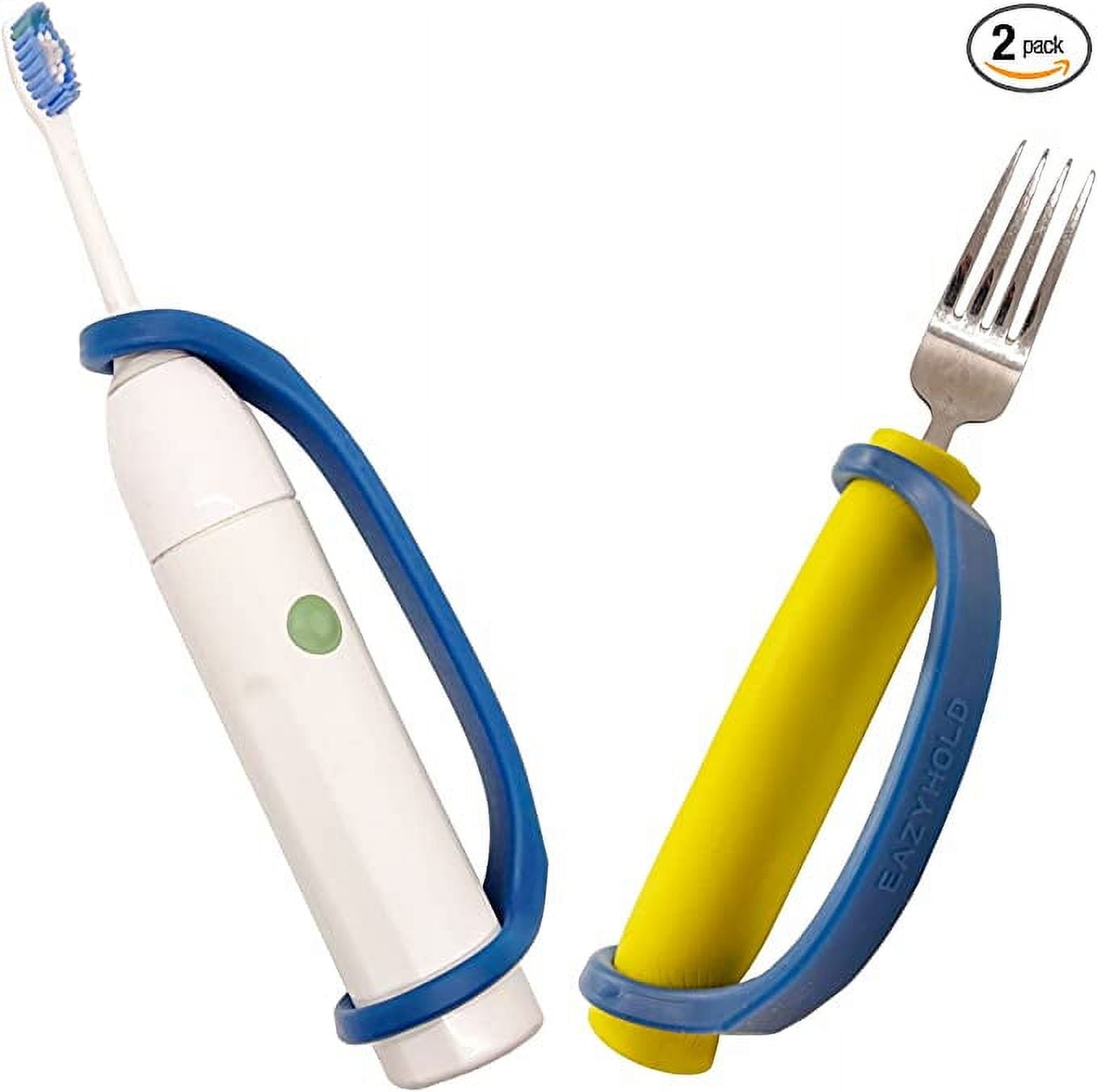 EazyHold Navy Silicone Universal Cuff, Large to X-Large Hands, Fits ...