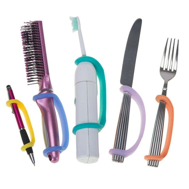 EazyHold Youth to Adult Universal Cuff (5 Pack) Eating Aids for weak ...