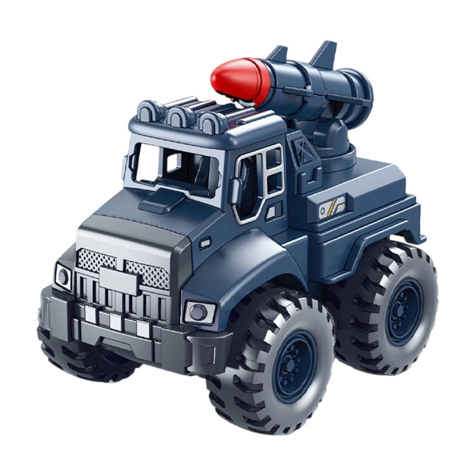 EazyTech Military Missile Launcher Truck Toy with Inertia Power ...