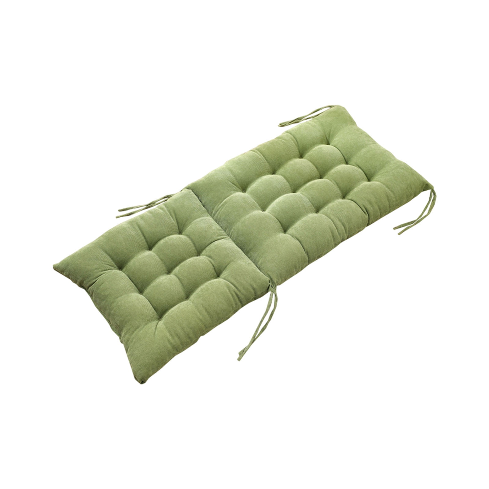 EazyTech Tufted Indoor/Outdoor Swing Bench Cushion High Back Chair ...