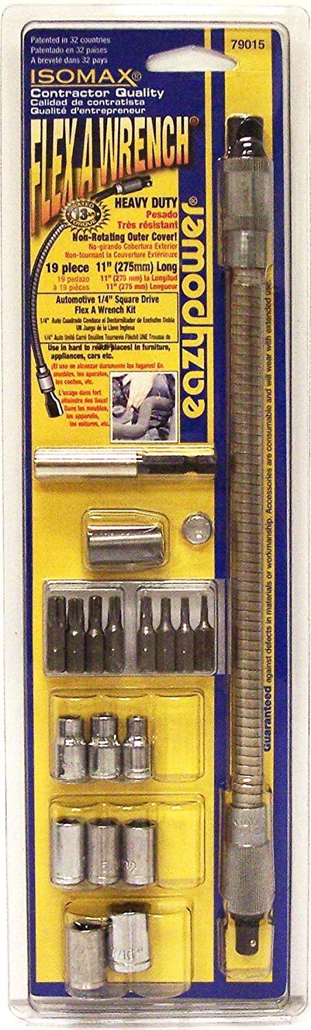 Eazypower 79017 19-Piece Flex-A-Wrench TeeStar 3/8-inch Drive Socket ...