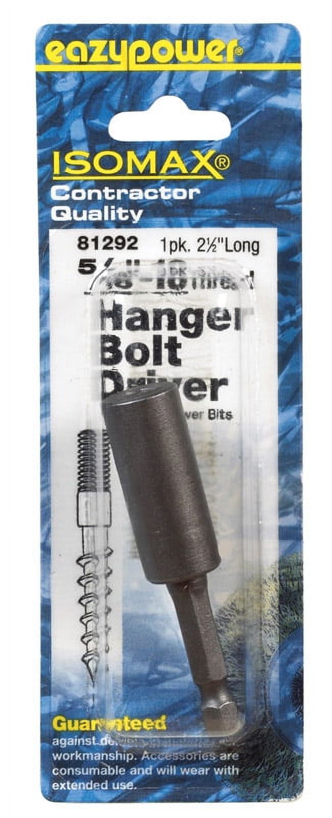 Eazypower Hanger Bolt Driver, 5/16-18 - Walmart.com