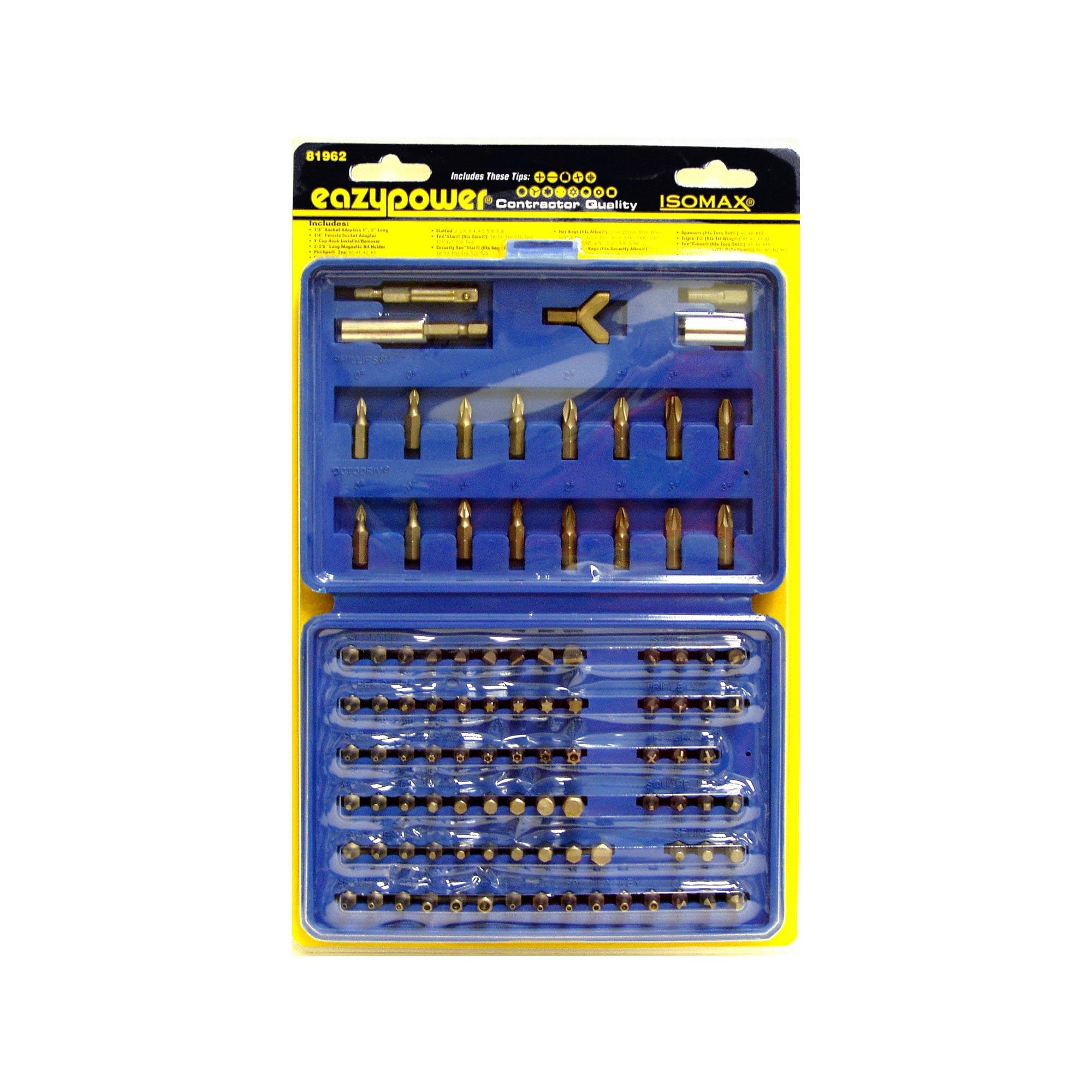 Eazypower Security Tip Box Assortment, 100Pc - Walmart.com