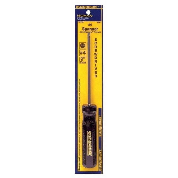 Eazypower Tamperproof Spanner Screwdriver, #4 79740 - Walmart Business ...
