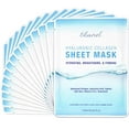 Ebanel 15 Pack Collagen Peptide Hydrating Face Masks, Instant ...