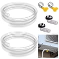 Ebaokuup 2-Pack Air Conditioner Drain Hose Kit, 3 Ft AC Drain Pipe with ...